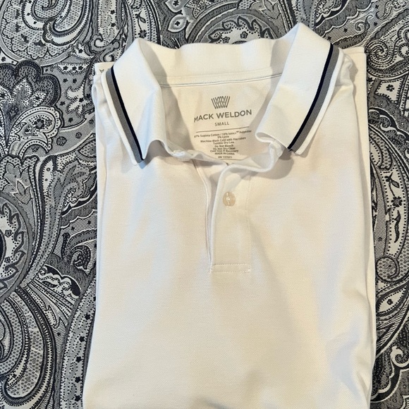 Mack Weldon | Shirts | Mack Weldon Men Silver Pique Polo In Mens S ...